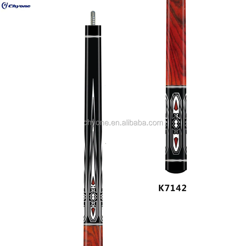 Custom Inlay Ebony Professional Radial Joint With Laminated Shafts Pool ...