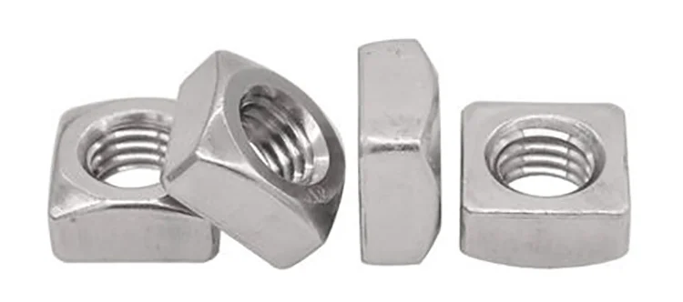 Stainless Steel Square Threaded Nut DIN557 Stainless Steel Square ...