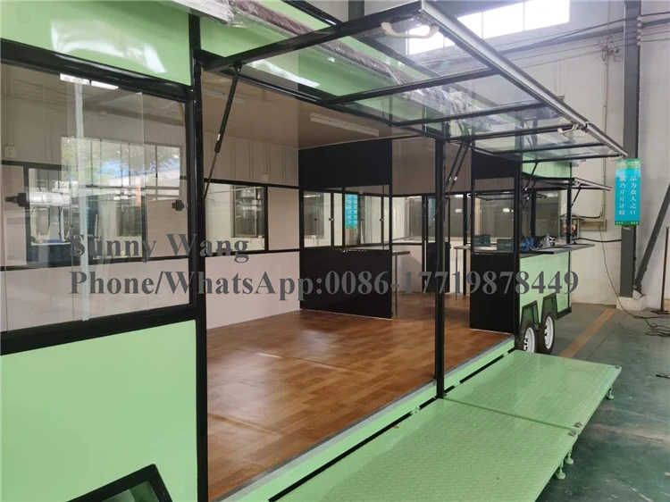 OEM 7m Long Concession Food Cart - Durable & Versatile