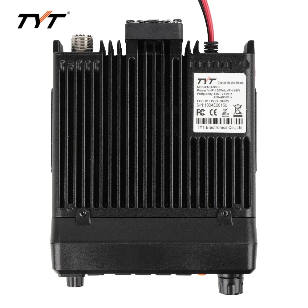 TYT GPS DMR MD-9600 Mobile Radio Dual Band Professional Talkie Walkie ...