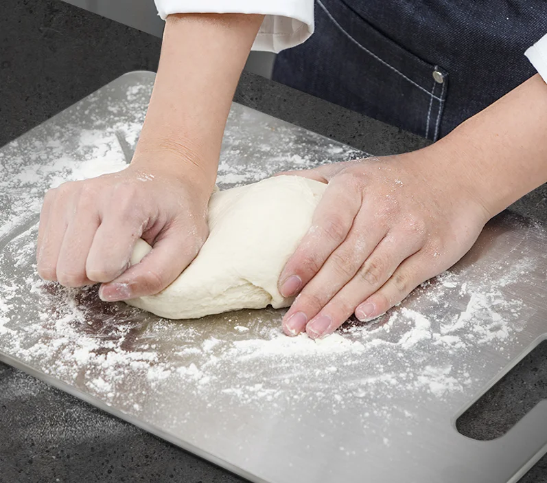 Chopping Board Eco Friendly 304 Stainless Steel Chopping Block Easy To ...