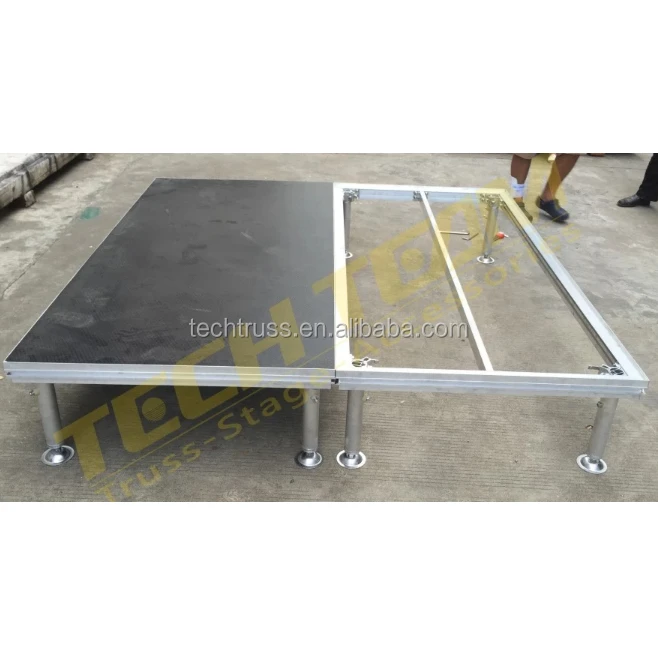 4x4 Square Meters Aluminum Stage Podium - Durable & Versatile