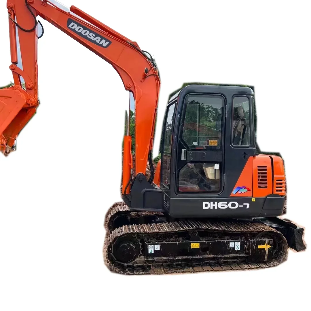 High Effective Doosan Dx60 Excavator - 6 Ton Used Crawler