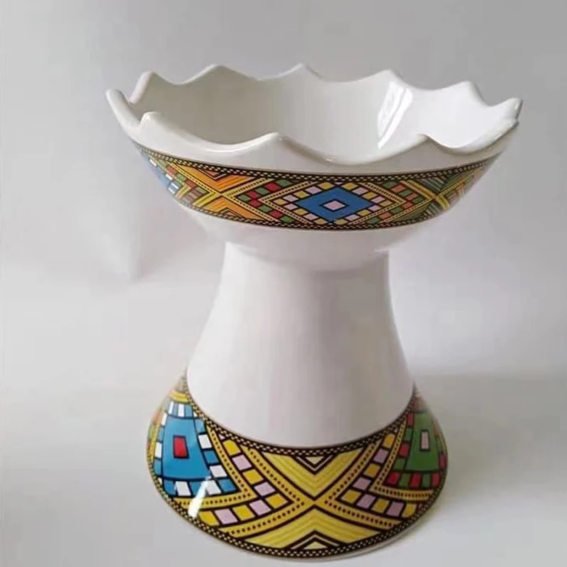 SY1101 Traditional Saba Tilet Design Porcelain Machesha Ethiopian ...