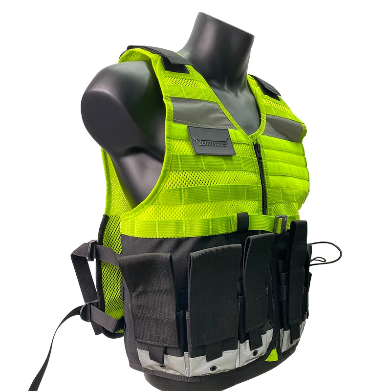 Customize Logo High Visibility Tactical Vest - Reflective Safety Clothing