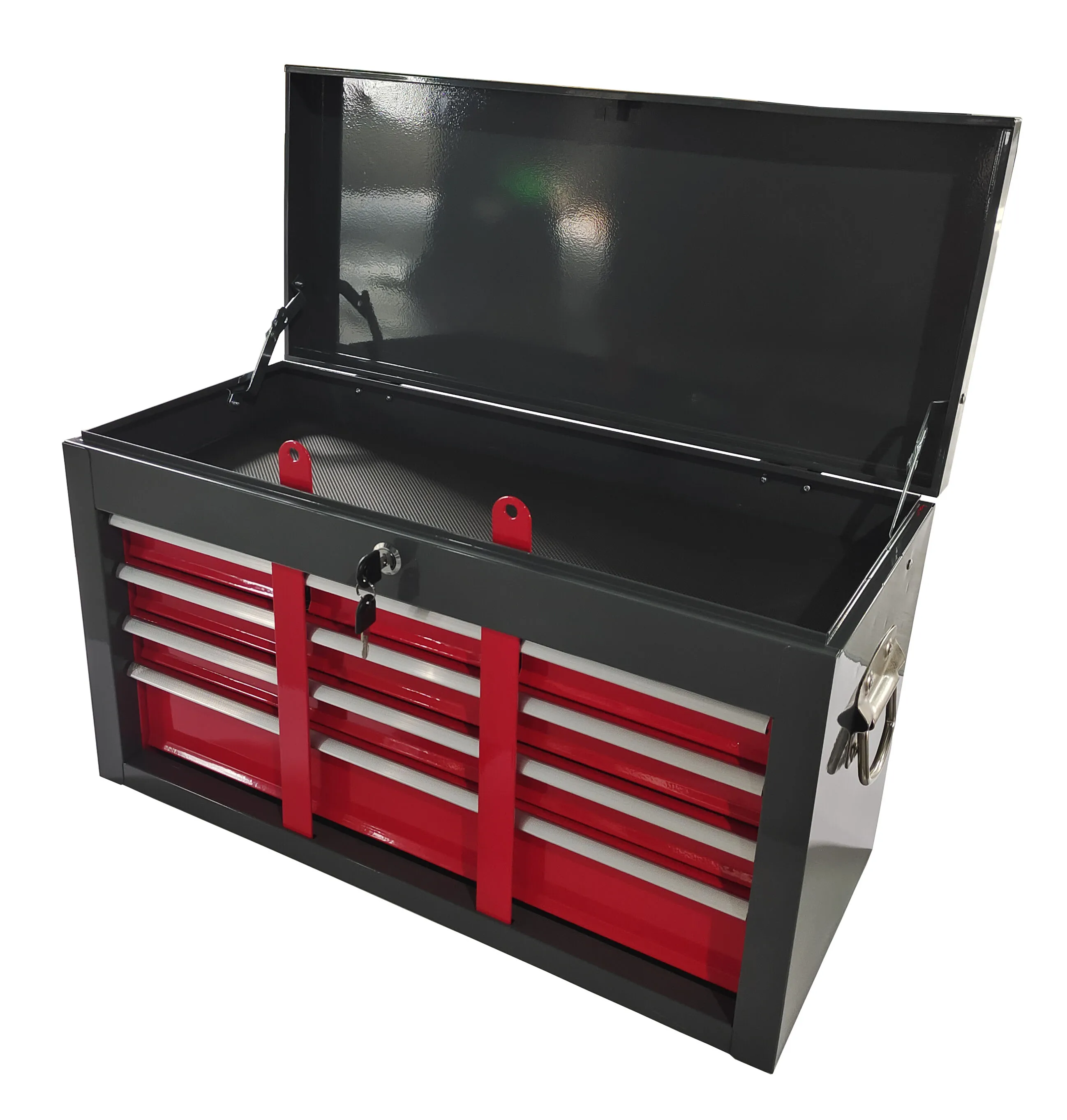 Lockable Portable Toolbox with Six Drawers - Customizable
