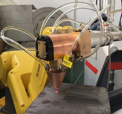 Small Laser Cladding Head Metal Head Tony Nozzle Fiber Laser For ...