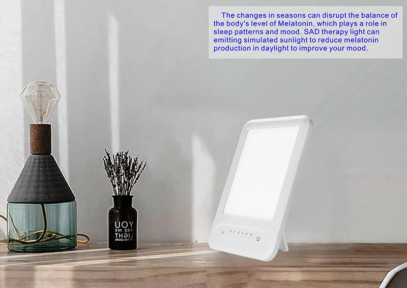 Vitamin D Daylight Desk Reading Light - SAD Phototherapy Lamp