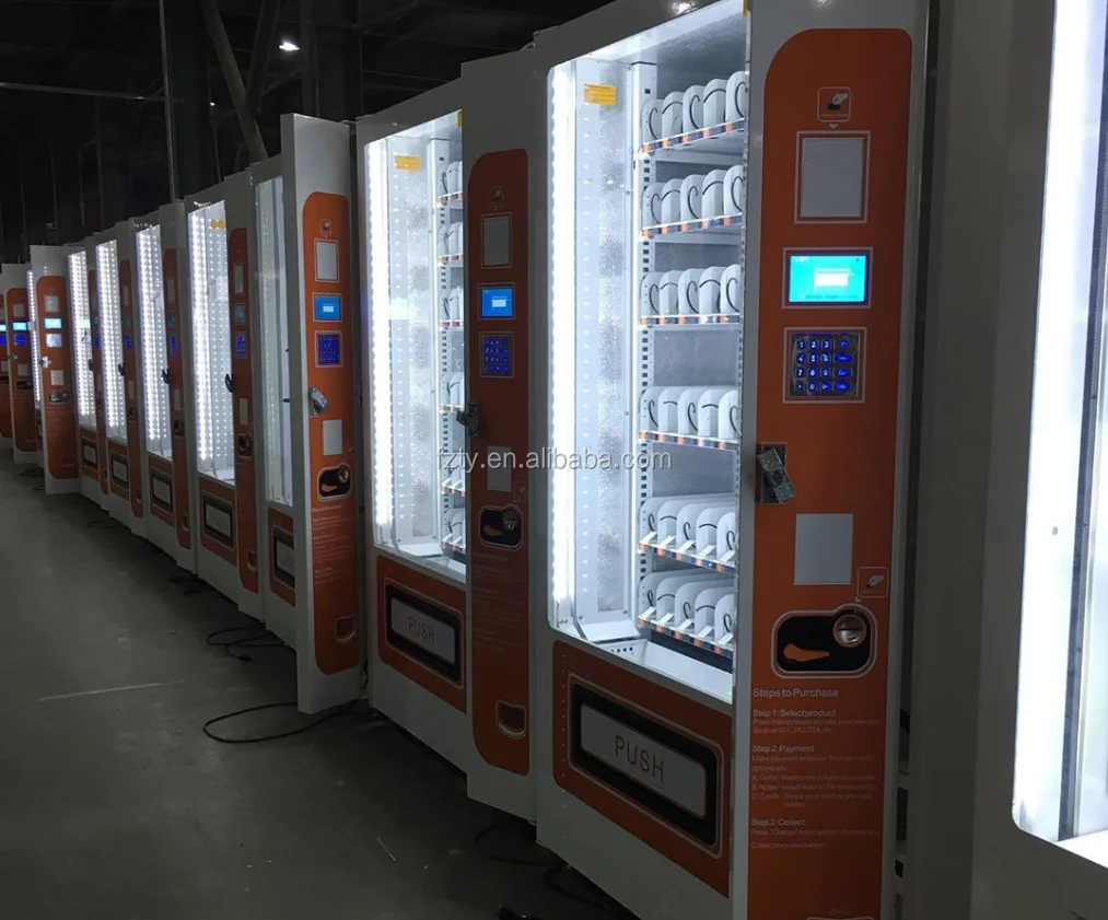 Custom Made Vending Machine With Lift System - Buy Vending Machine With ...