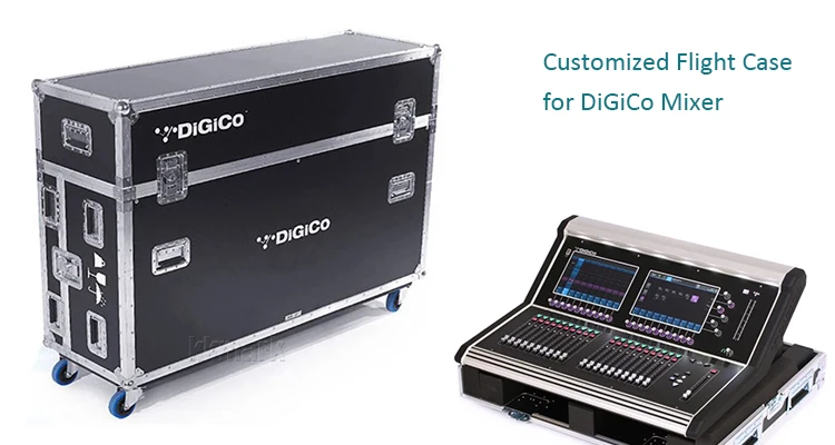Kkmark FC-S21 Flight Case - Customized Protection for Digico S21