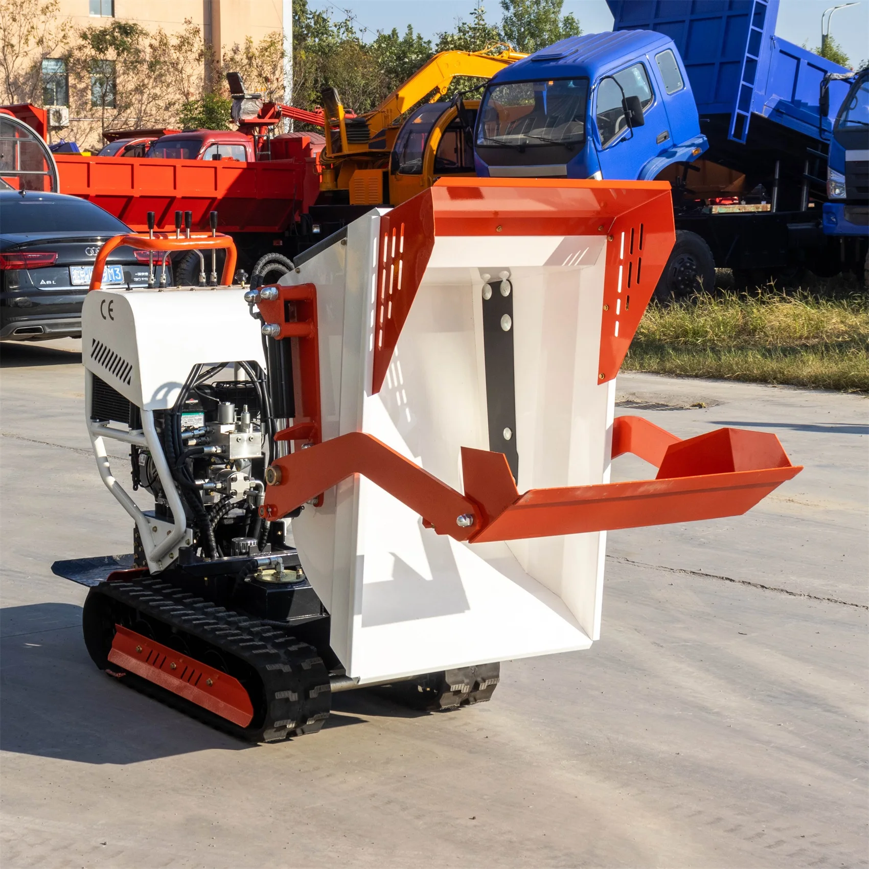 HT500 Mini Dumper Truck 500KG Load Capacity for Sale - OEM Available