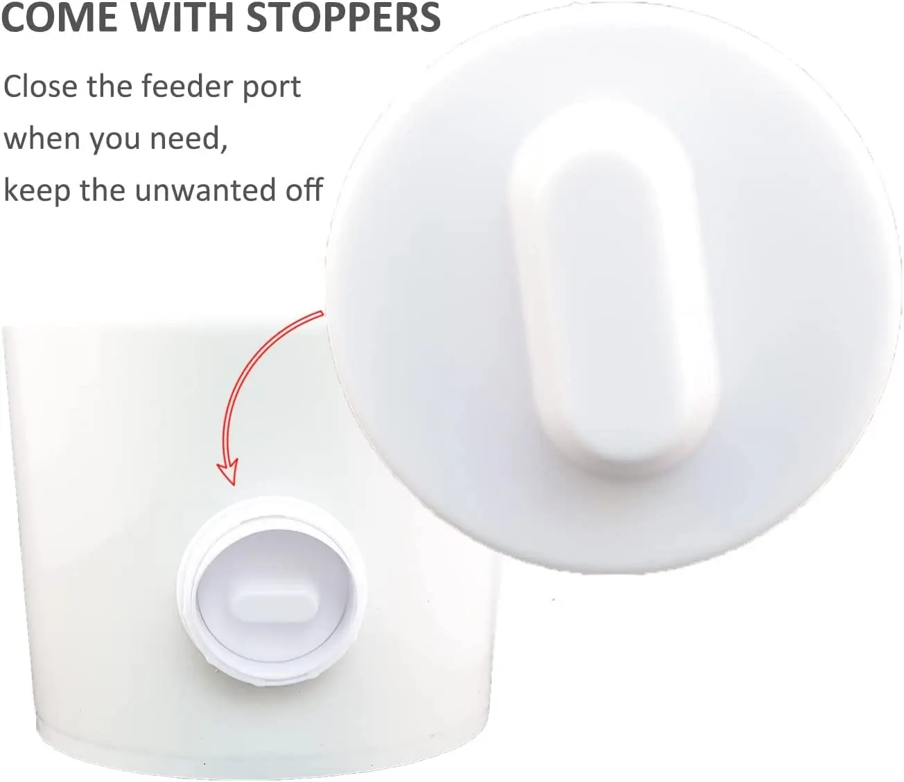 Gravity Automatic Chicken Duck Feeder Kit - Rainproof & Durable