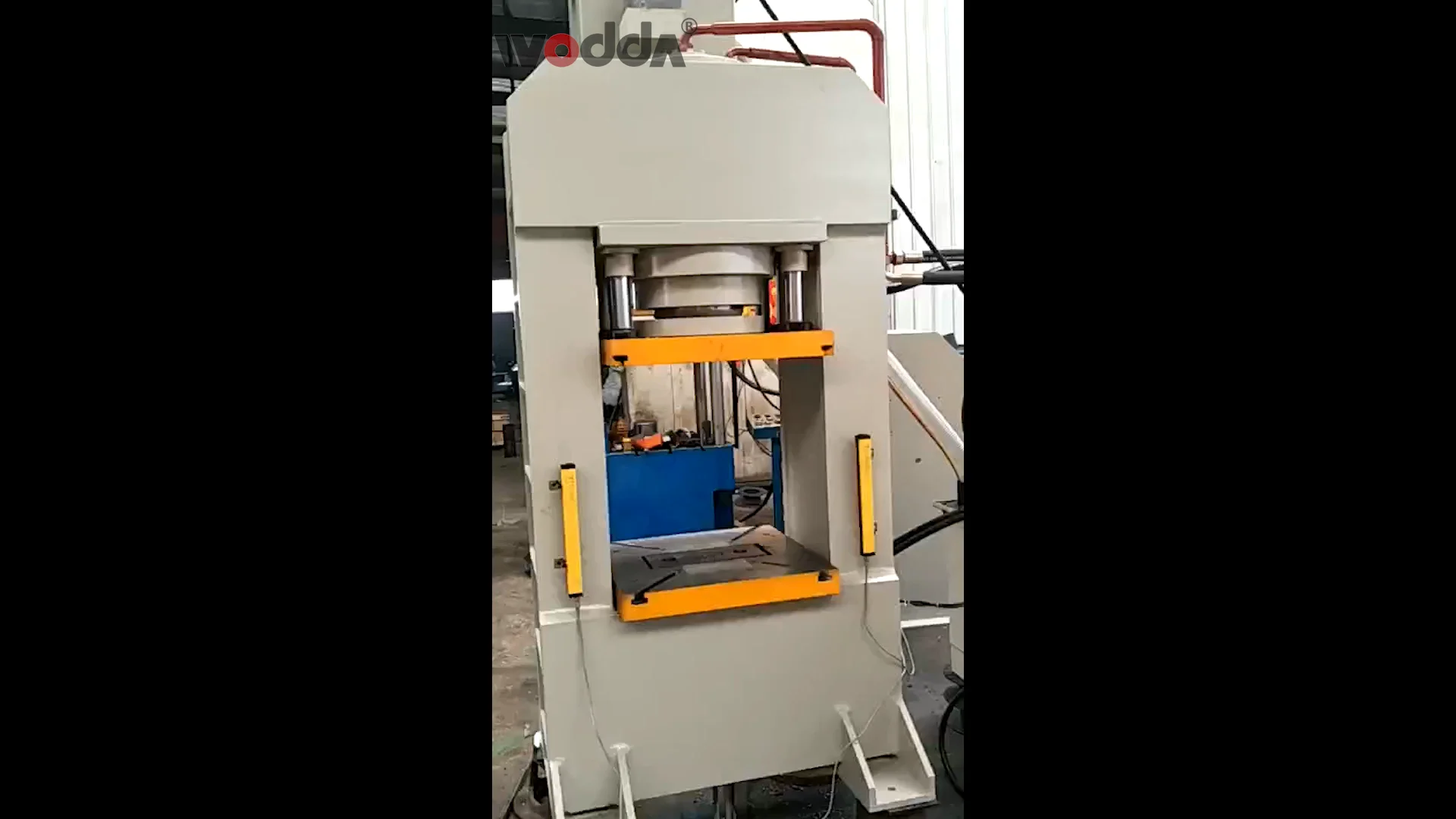 H Frame Mini Manual Automatic Gantry Workshop 40 Ton Hydraulic Press ...