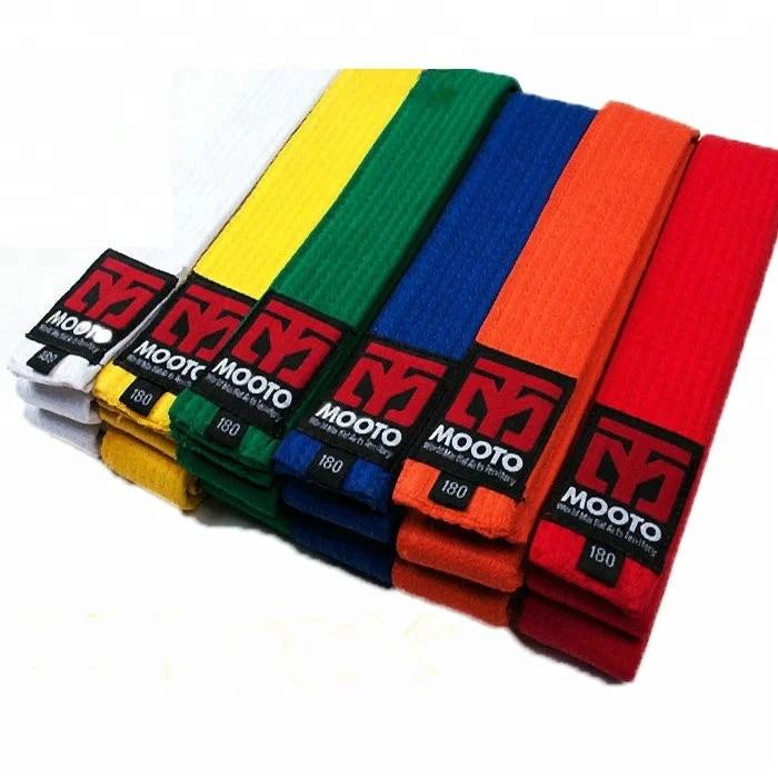 Shop High-Quality 100% Cotton Karate Belts from SINOBUDO