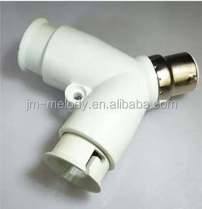 B22 to 2*B22 Splitter Adapter - Melody Lampholder Converter