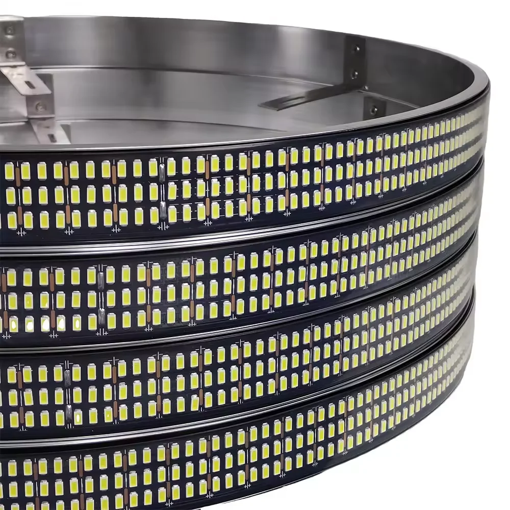 Kingshowstar New Arrival Ultra-bright 3-row Wheel Rim Lights Pure White ...