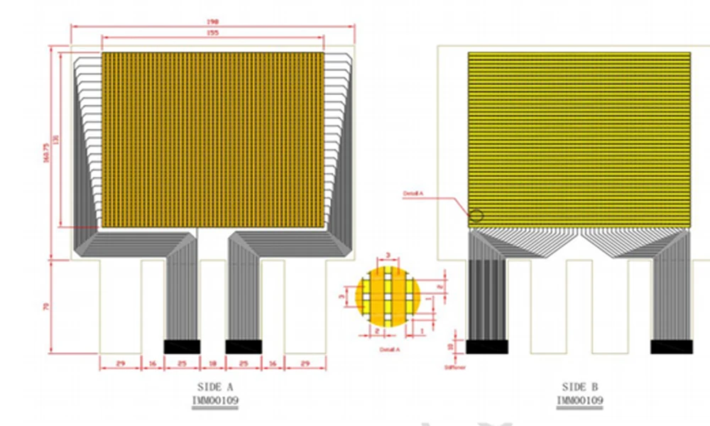 Taidacent Force Pressure Sensor Mat - Piezo Resistive Matrix