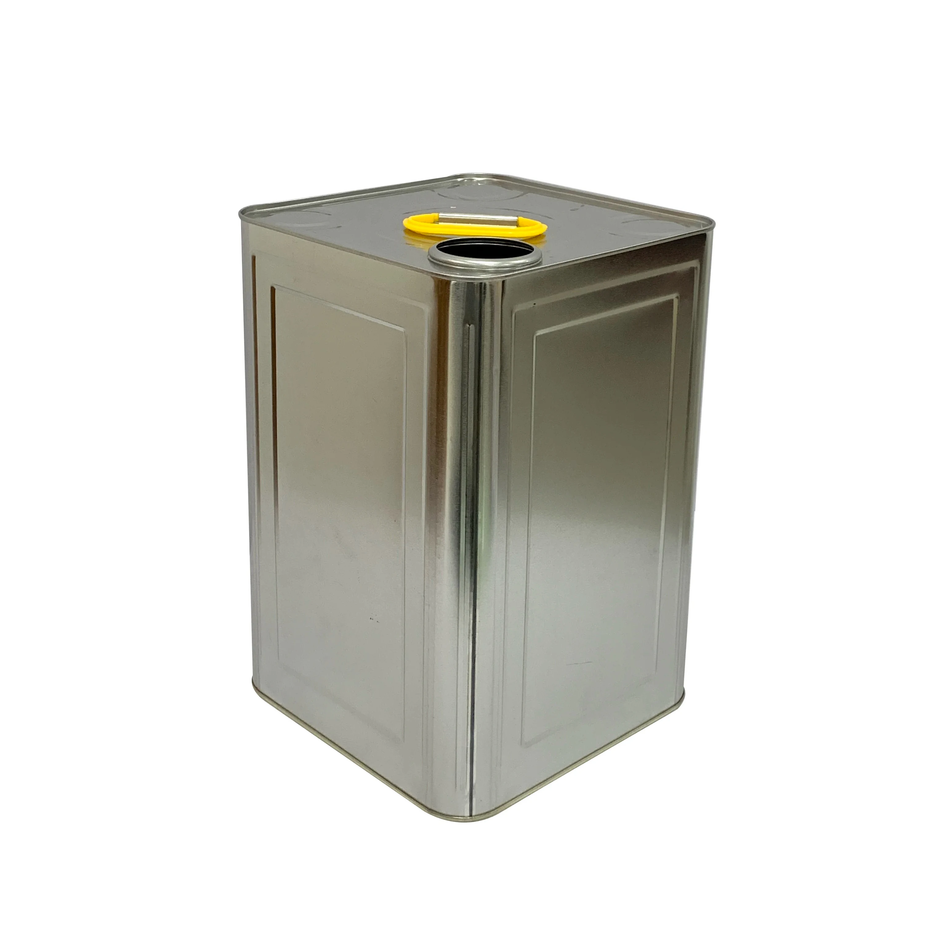 Large Inventory 18l Rectangular Metal Tin Cans With Handles For Paint ...