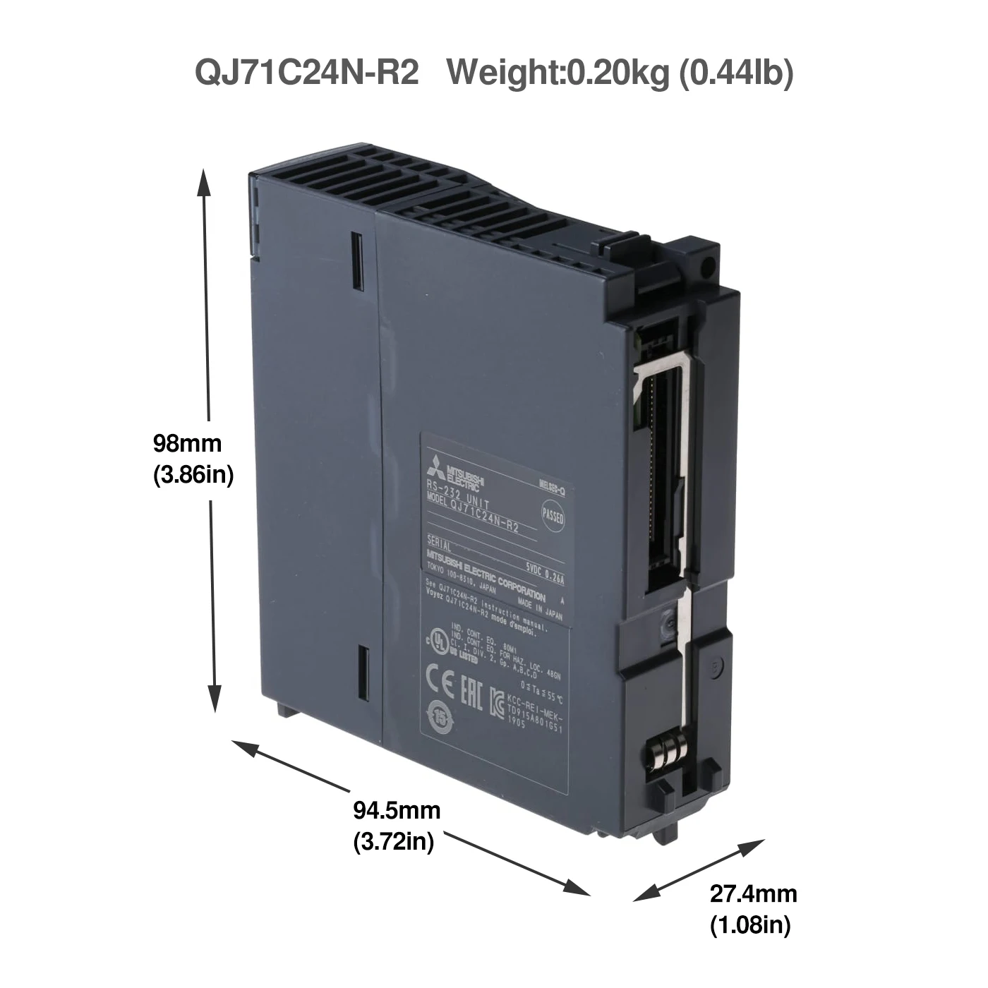 三菱melsec Q Communcations Rs 232单元plc模块qj71c24n-r2 - Buy Qj71c24n-r2,Plc ...