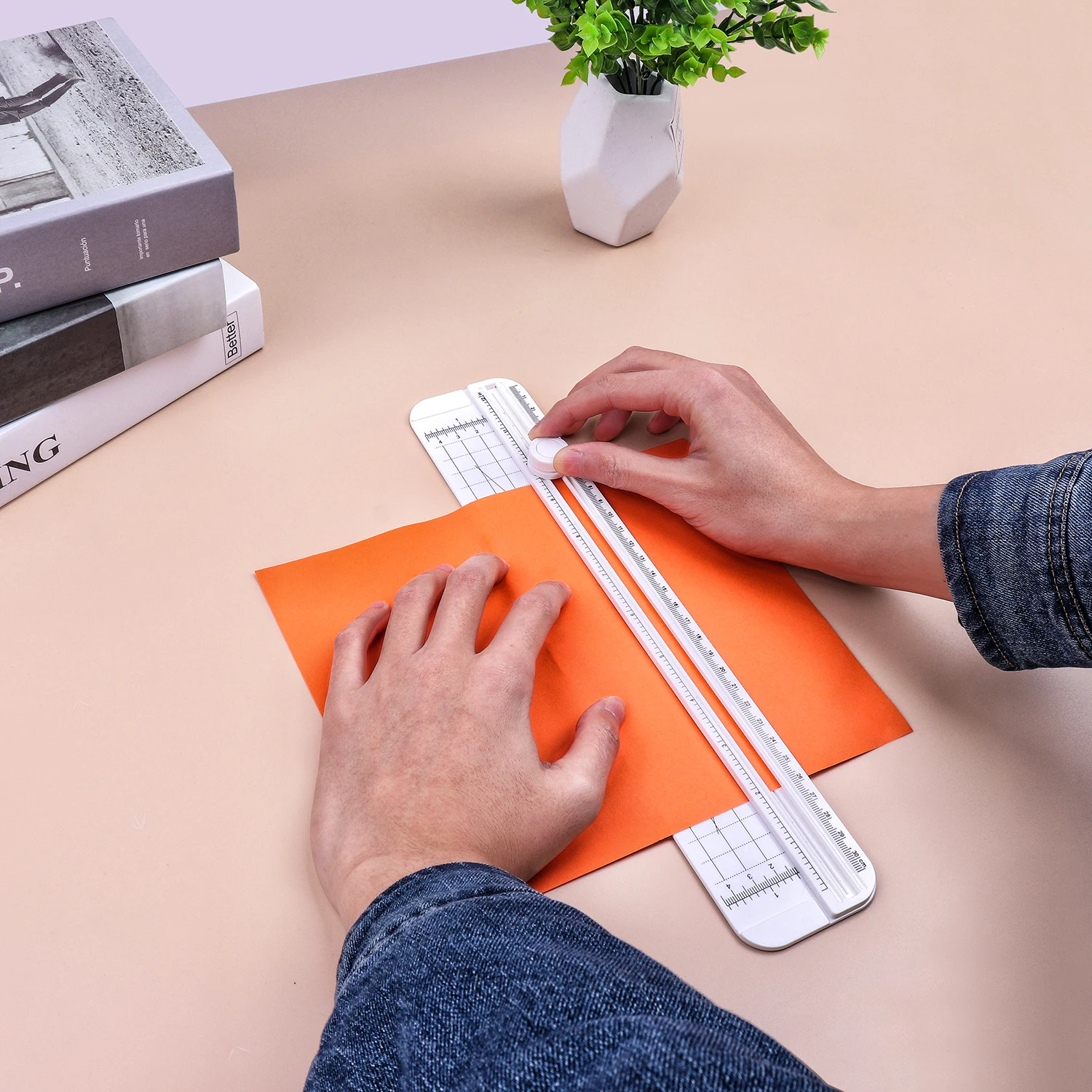 ZEQUAN Mini Sliding A4 Paper Cutter Manual Paper Trimmer| Alibaba.com