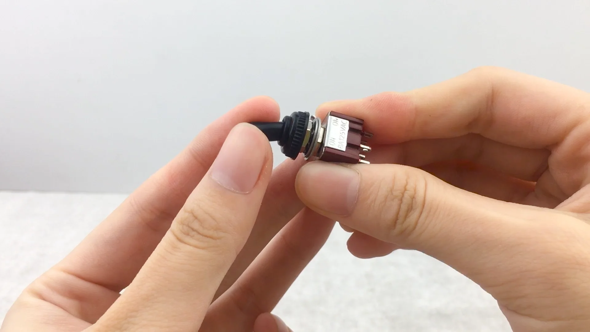 Mini Toggle Switch 3a 250vac 6a 125vac / Electrical Toggle Switches ...