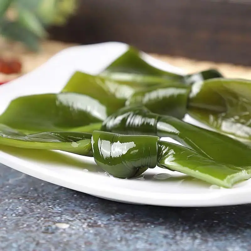 Good Quality Natural Product Salted Dried Kelp Seaweed Knot Salted Kelp ...