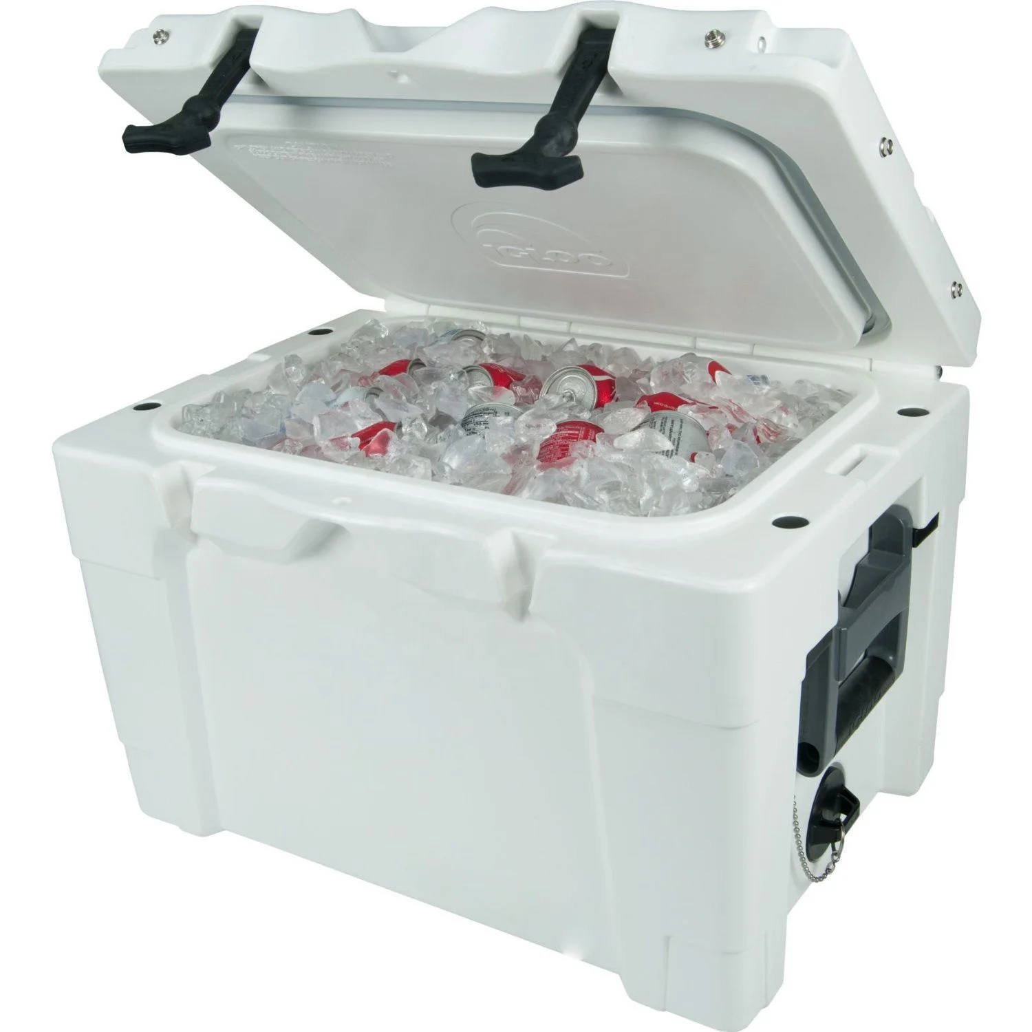 45l Plastic Fishing Cooler Box Small Rotomolded Foam Fish Ice Cooler ...