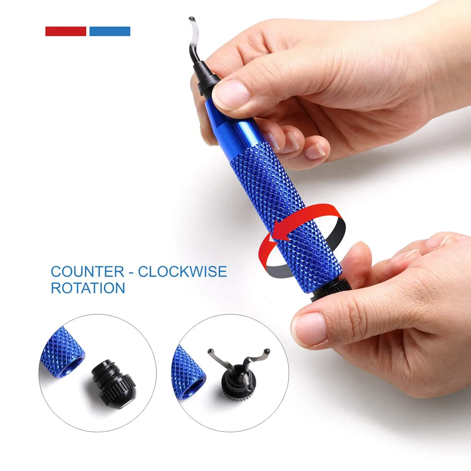 Aluminum Handle Deburring Hand Tool - Efficient & Durable