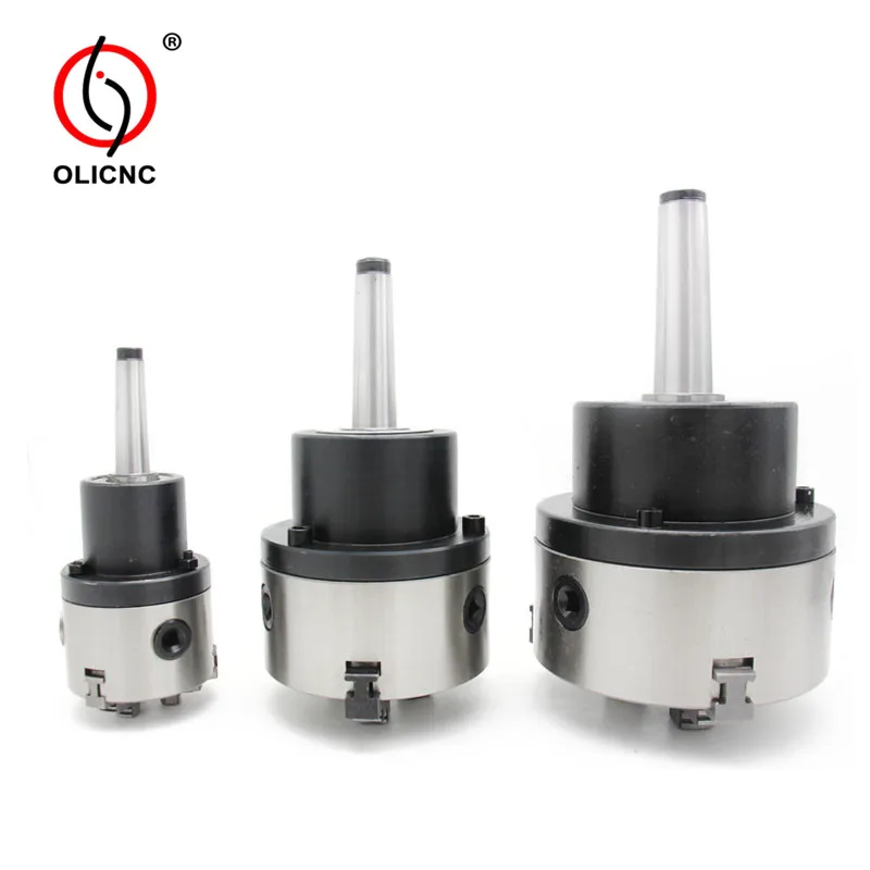 Lathe Machine MT2 MT3 MT4 MT5 R8 5C Arbor 3 Jaw Chuck with MT Arbor MT3-100mm 3 Jaw Live Lathe ...