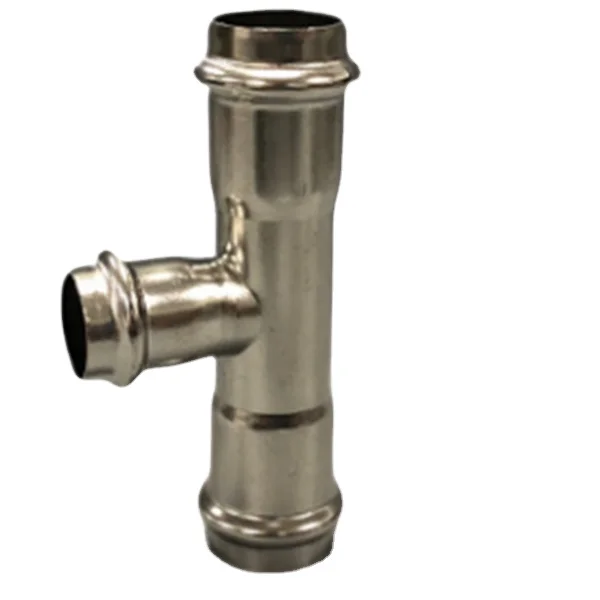 Pipe Clamp Fittings SUS304 SUS316 Sanitary Tees Latera