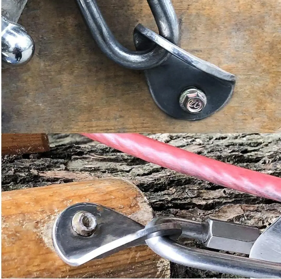 Stainless Steel 25KN Climbing M10 Bolt Hanger for Camping Safety Anchor ...