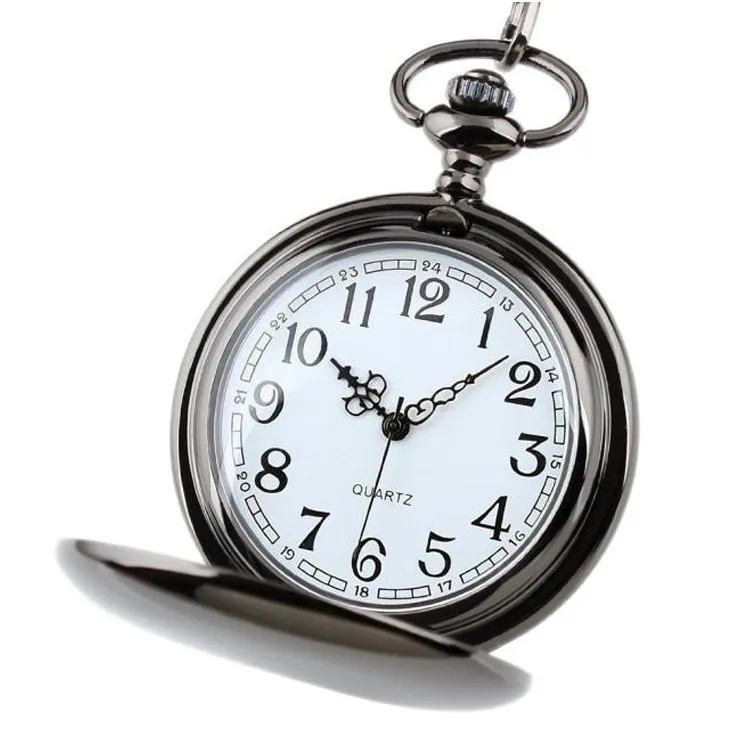 Retro Two-Faced Pocket Watch - Perfect Gift for All Occasions