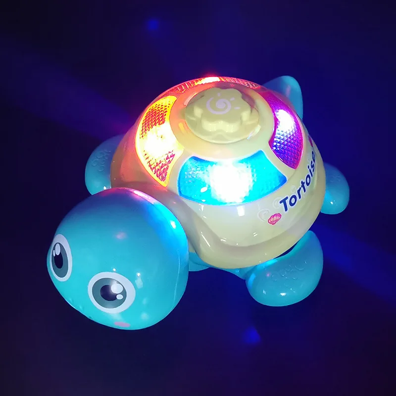 Battery Operated Musical Turtle Baby Toys Toddler Toys Educational ...