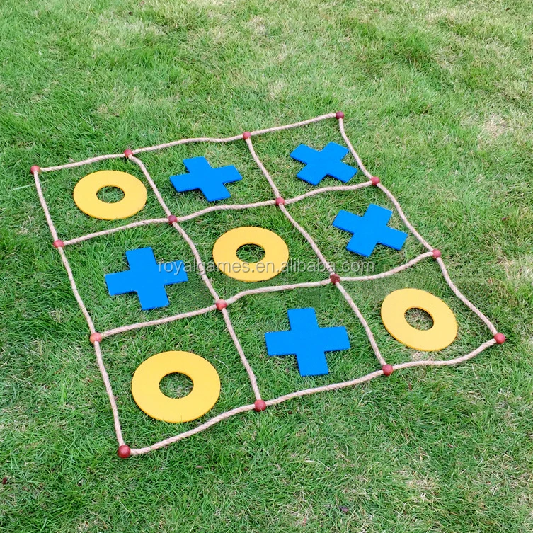 Custom Garden Outdoor Lawn Size Giant Tic Tac Toe Game