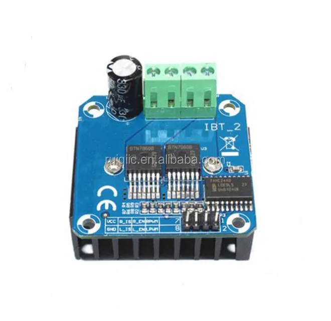 Original BTS7960 43A H-Bridge Car Motor Driver Module for Powertrain ...