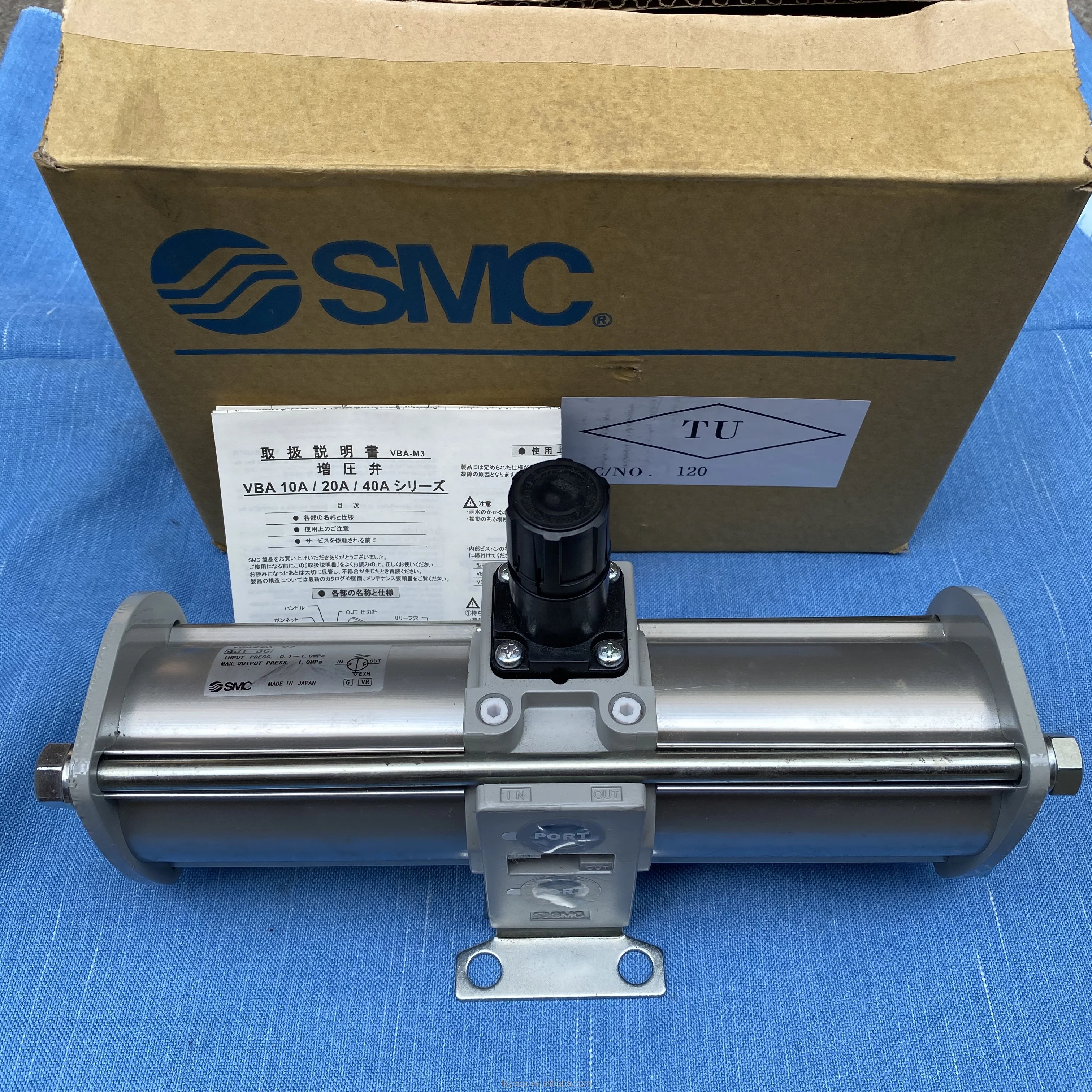 VBA20A-03 smc original genuíno pneumatica impulsionador de pressão| Alibaba.com