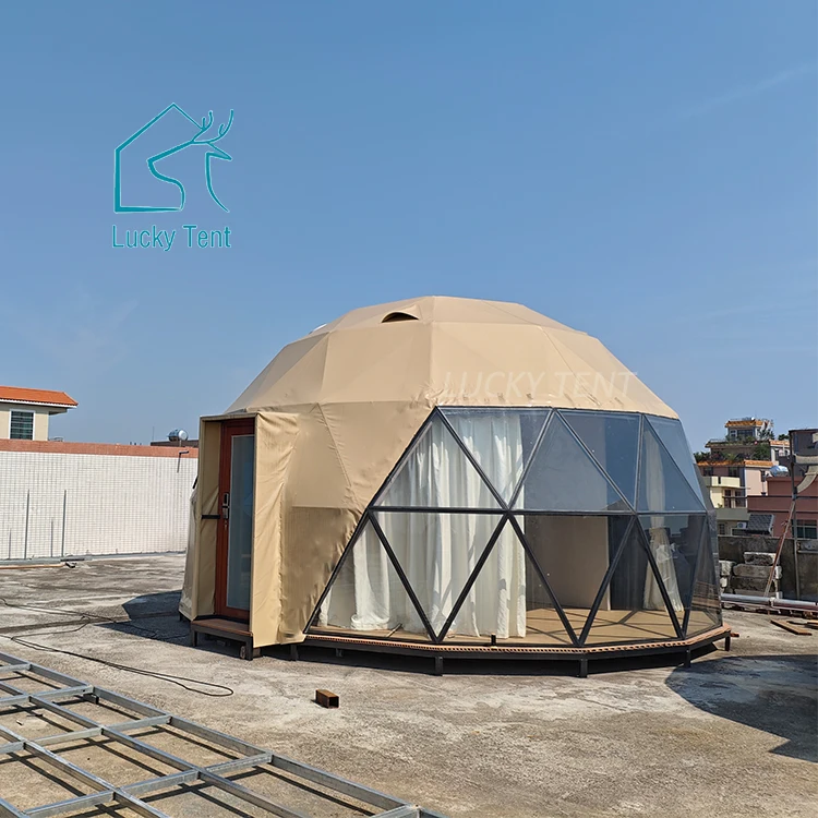 Prefab Luxury Geodesic House - Ideal for Glamping Domes