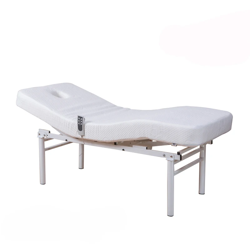 KONFURT White Beauty Spa Massage Bed - Durable & Comfortable