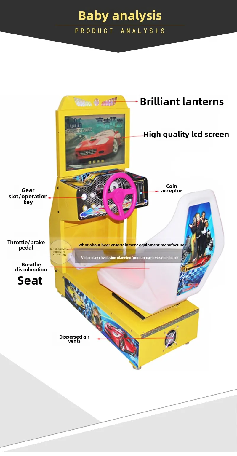 Sim Racing Simulator Steering Wheel and Pedals G-force Dynamic New ...