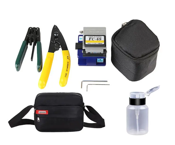 FTTH FTTB FTTX Tools - Complete Fiber Optic Equipment Kit