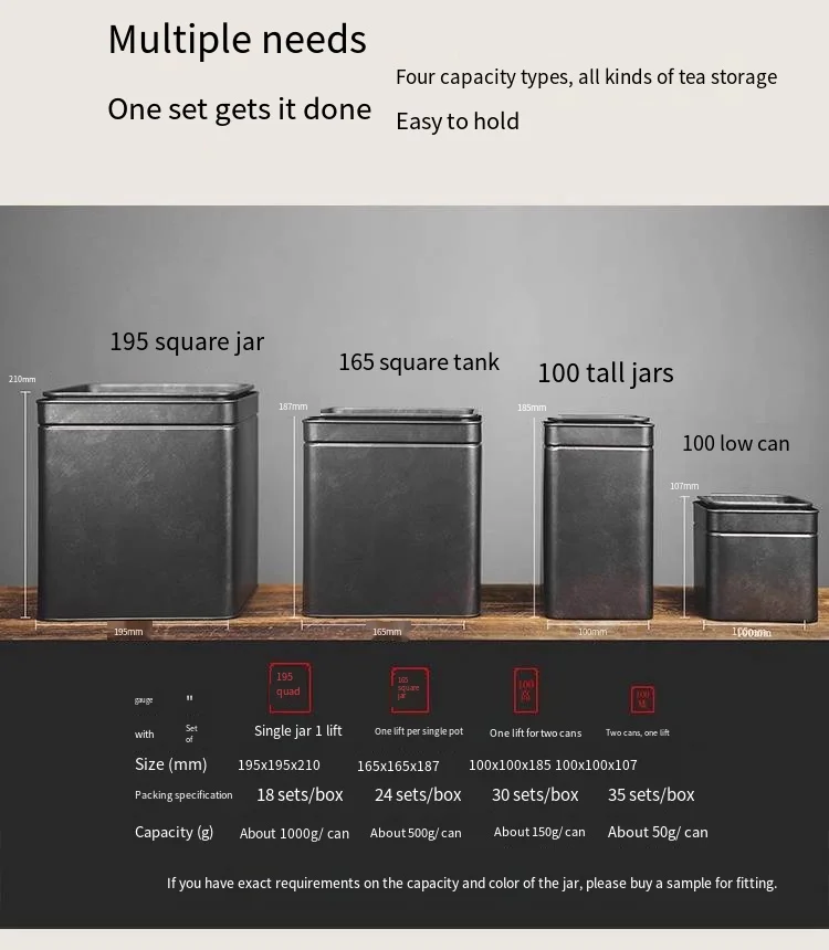 Customized square Tin Can Irregular Shape Metal Cans for Gift Storage ...