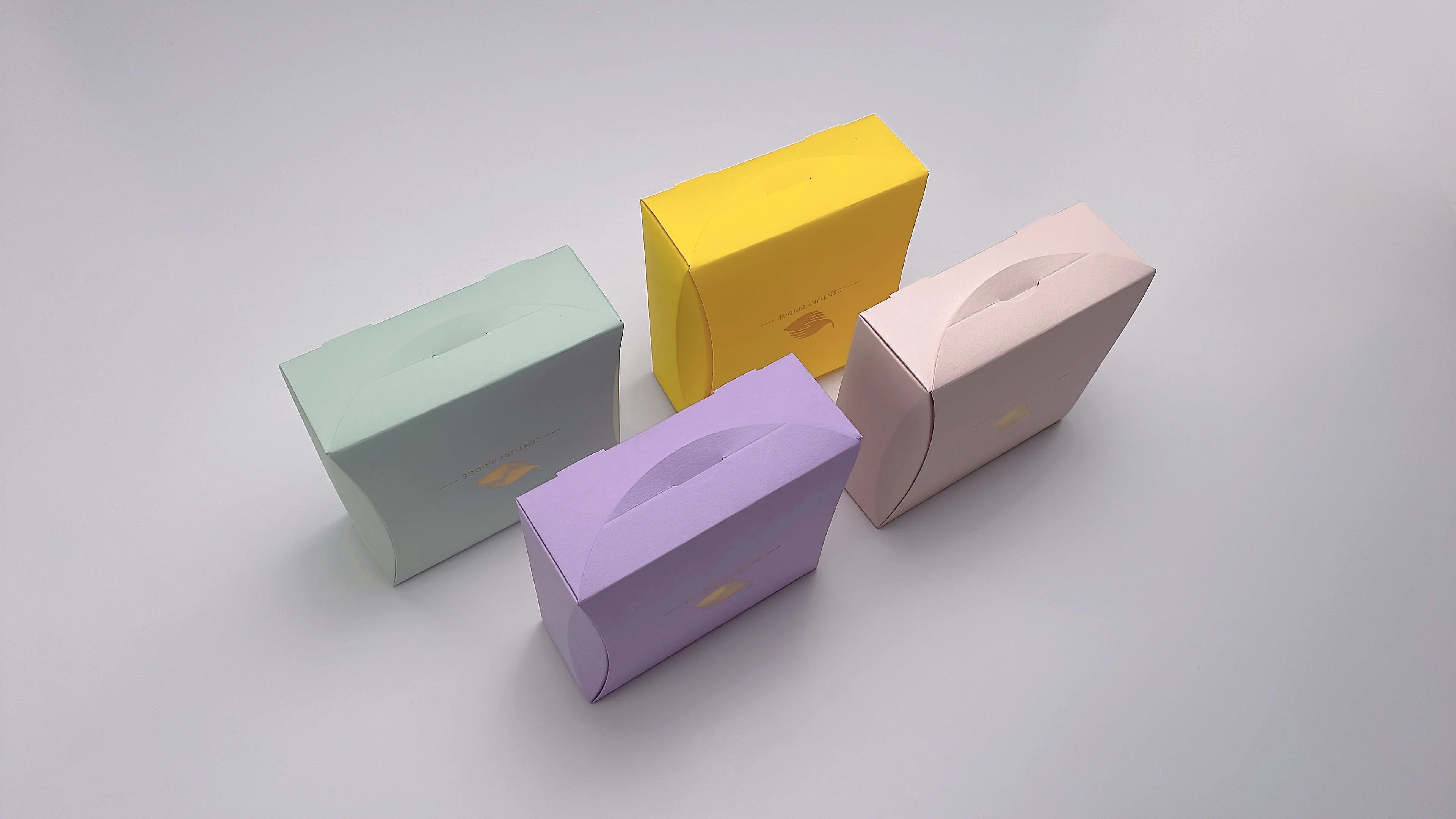 Large Square Folding Self-Buckling Bio-Degradable Box with Embossing ...