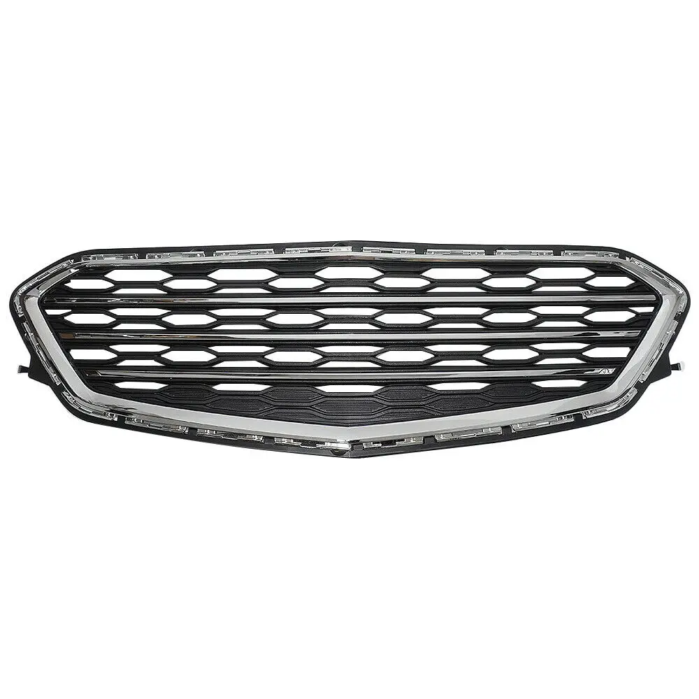 Front Bumper Upper And Lower Grille For 2016 2017 Chevrolet Equinox ...