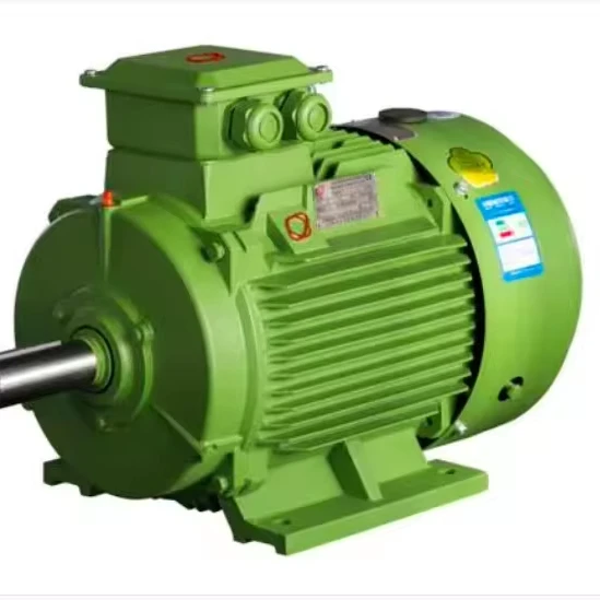 90 Frame 2hp 1.5kw B3 Motor With Electric Brake Ac Aluminum Copper Wire ...