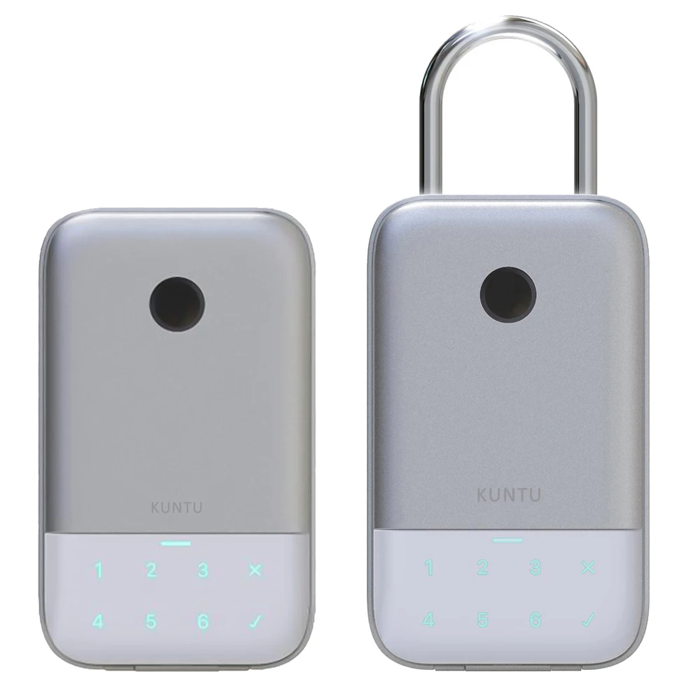 2020 New Smart Key Storage Lock Box Electronic Wall Mount Key Safe ...