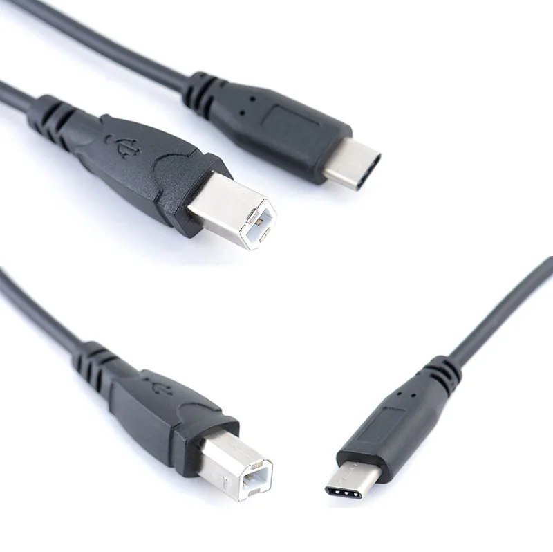 Type C Printer Cable Usb C To Usb B 2.0 Scanner Cord Printer Cable ...
