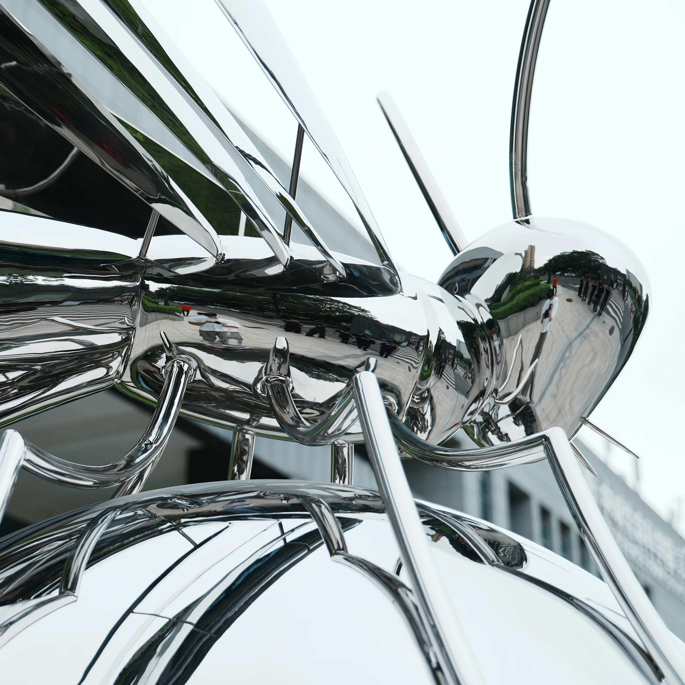 Stainless Steel Firefly Outdoor Large-scale Sculpture - Buy Fireflies ...