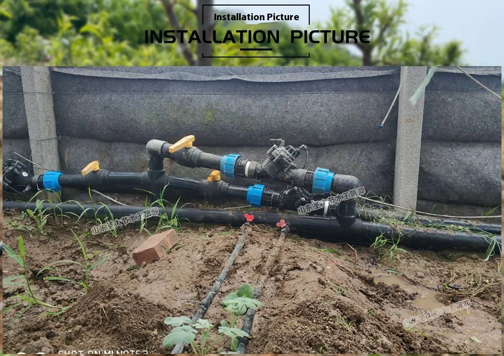 PE Water Pipe Quick Connector Fittings for Agricultural Irrigation ...