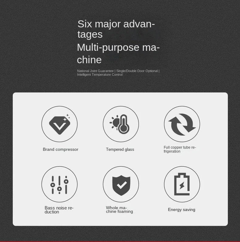 High Output Food Safe Dessert Refrigerator Refrigeration Equipment for ...