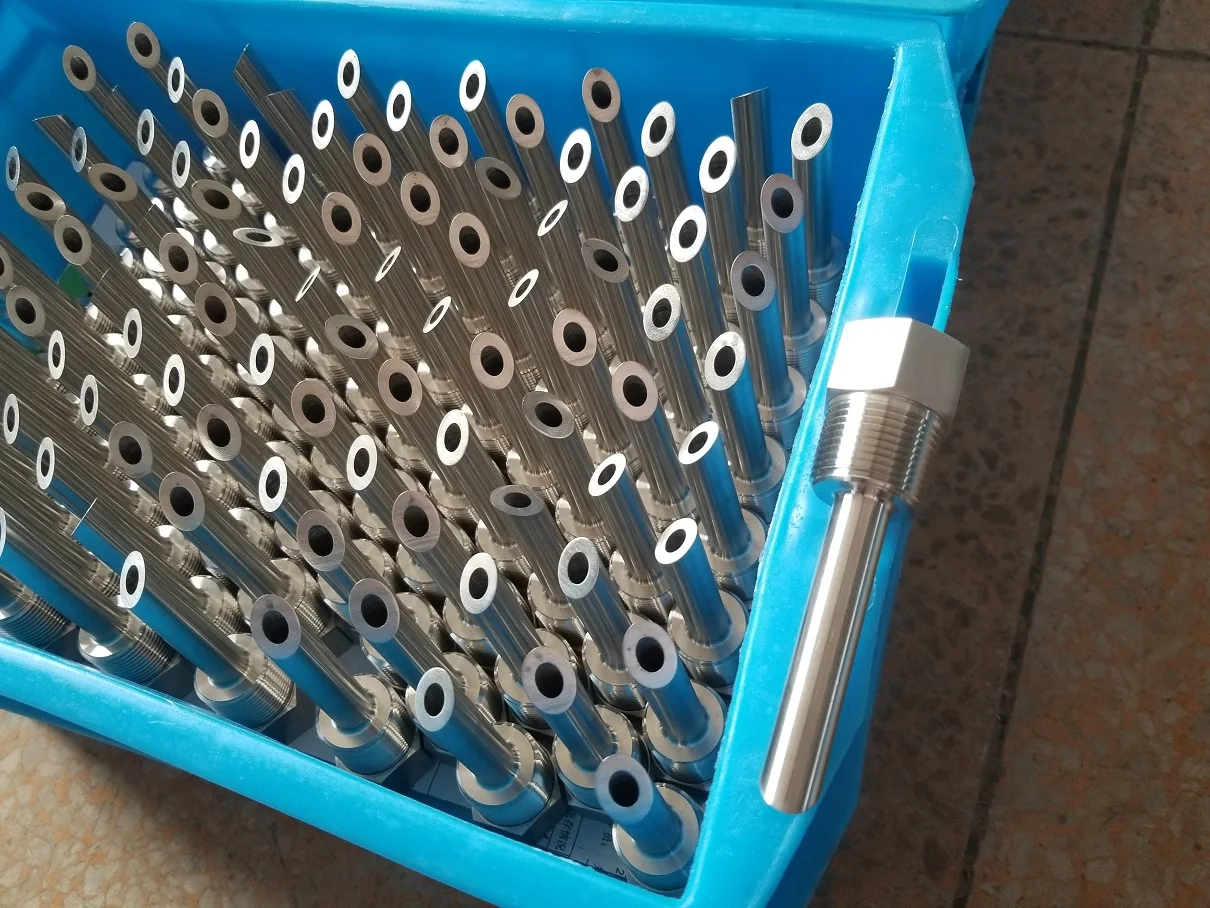 Thermowell For Temperature Sensor Thermometer Protection Tube Sample ...